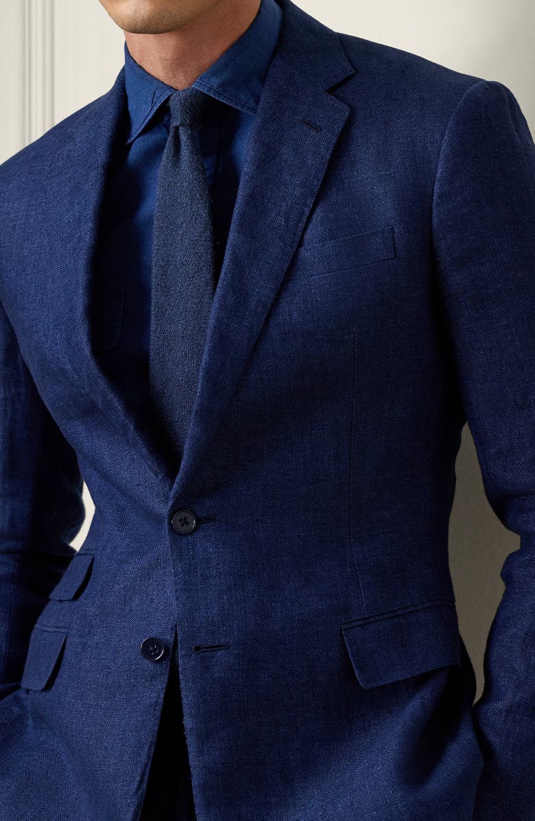 Ralph Lauren Purple Label Kent Linen Dobby Sport Coat | Nordstromrack