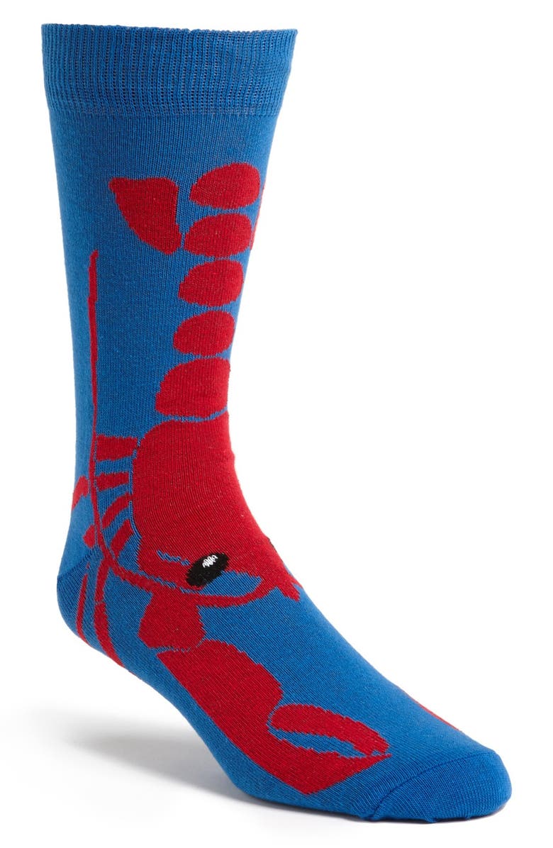 Topman Lobster Pattern Socks | Nordstrom