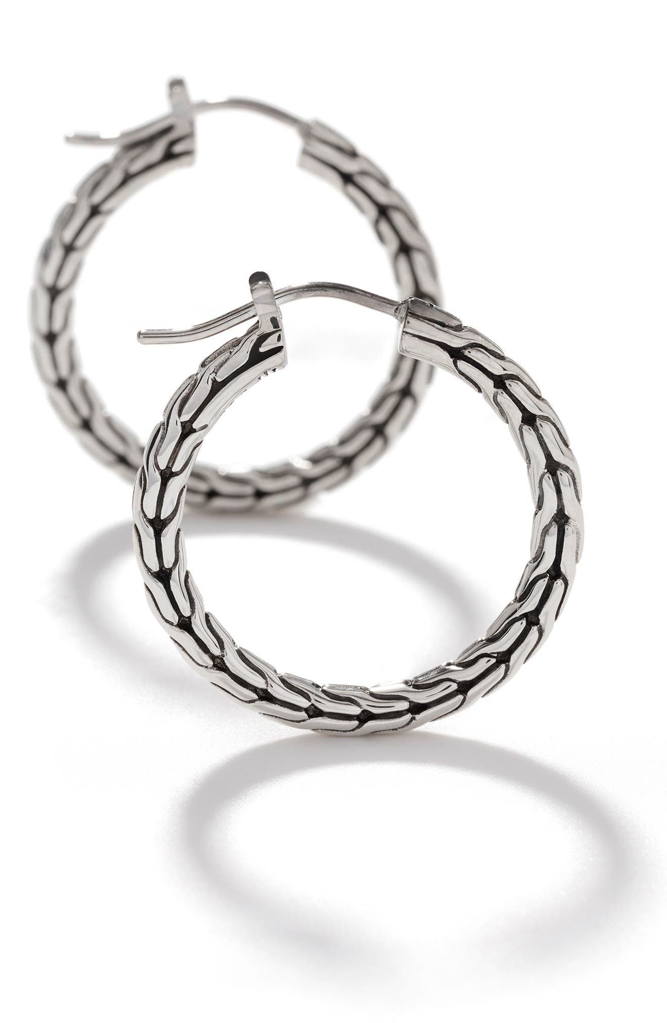 John Hardy Medium Classic Chain Hoop Earrings | Nordstromrack