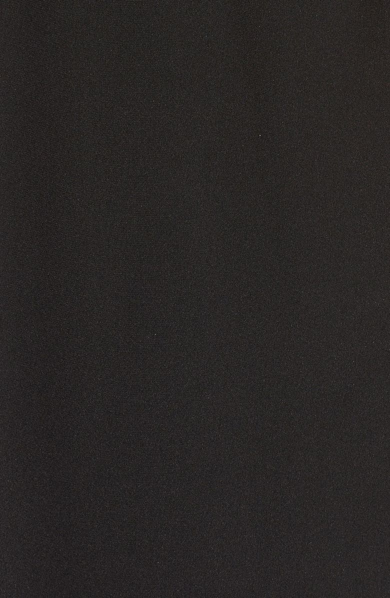 Jill Jill Stuart Cape Sleeve Crepe Gown | Nordstrom