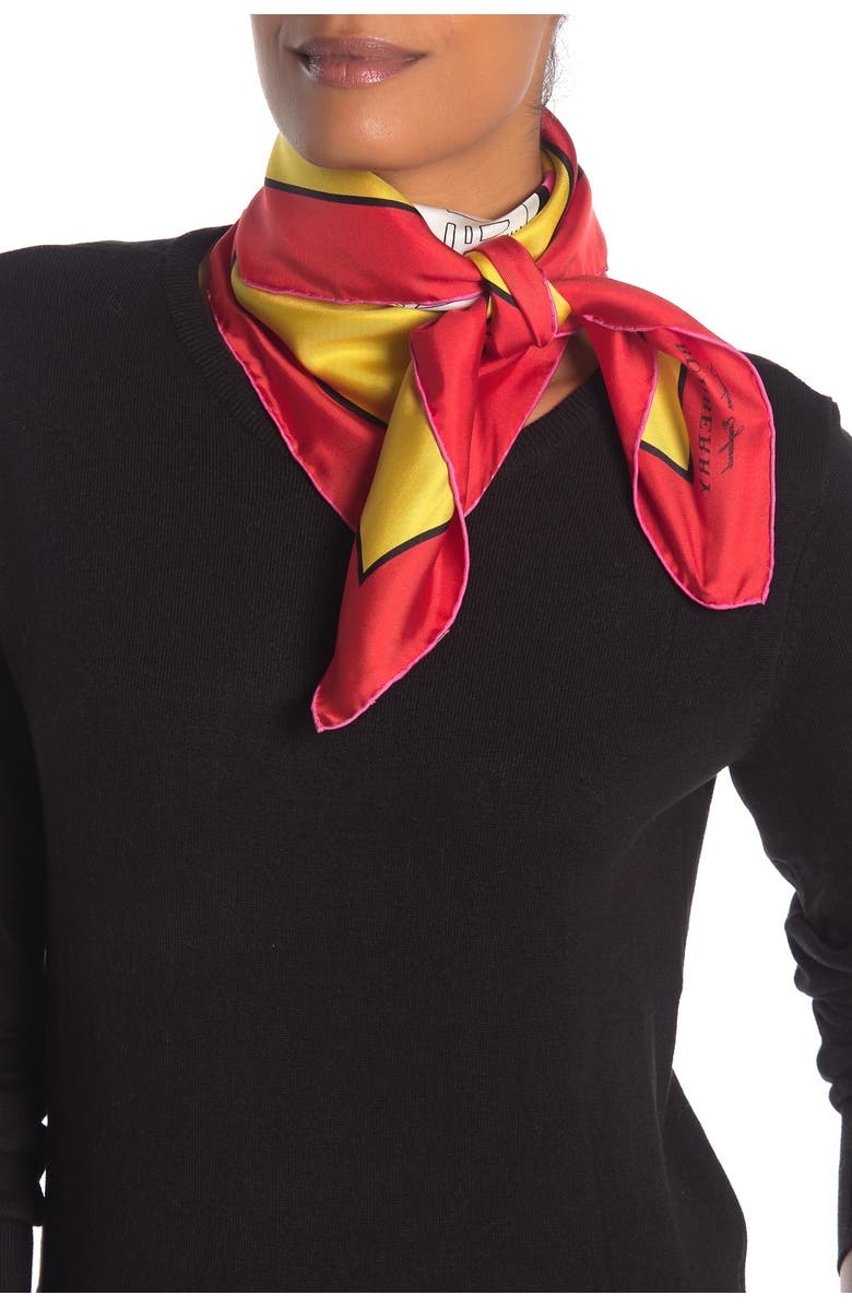 Burberry London Map Burberry Silk Scarf | Nordstromrack