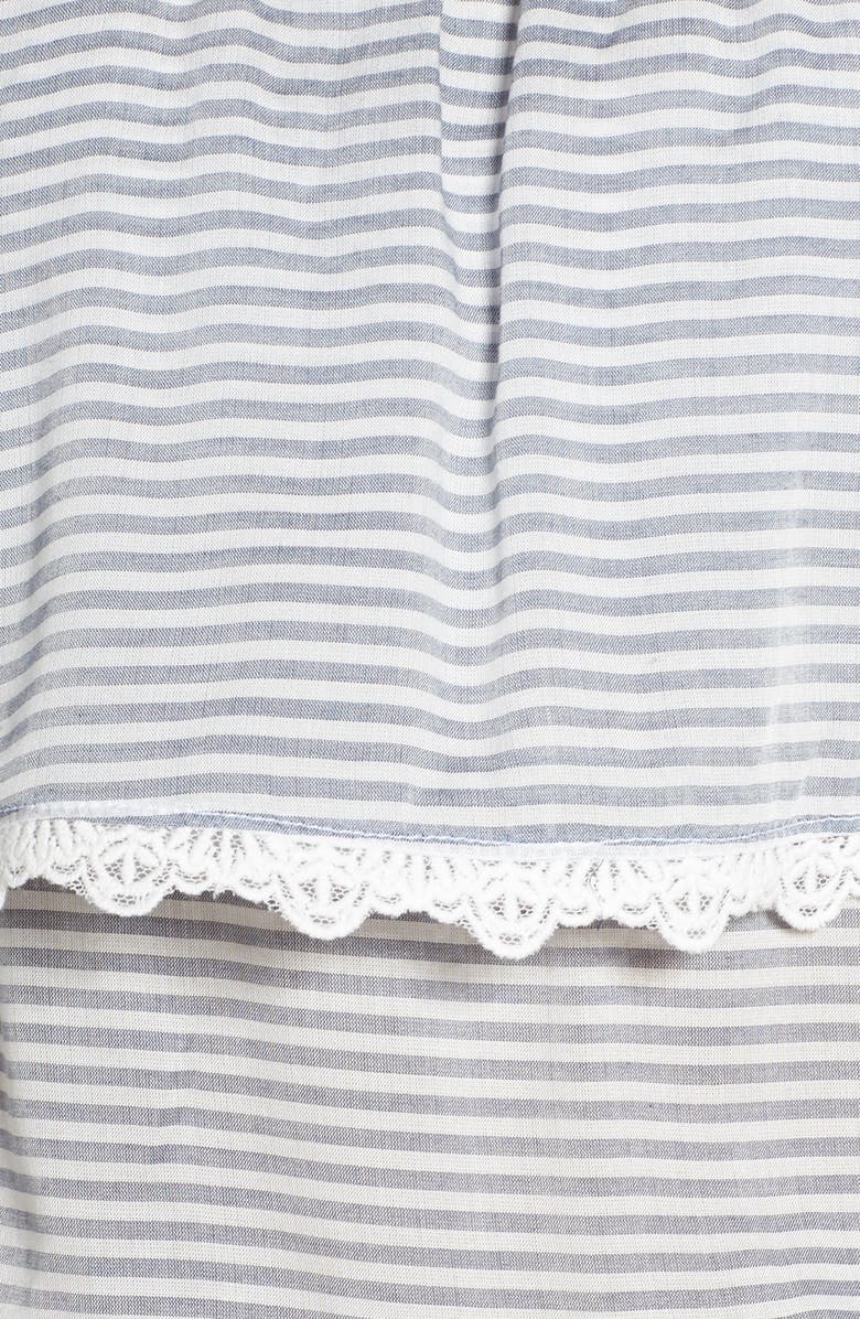 Becca Nantucket Off the Shoulder Cover-Up Romper | Nordstrom