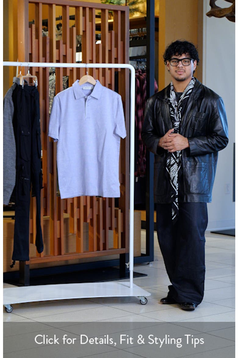 Mercerized Cotton Polo (Men) | Nordstrom