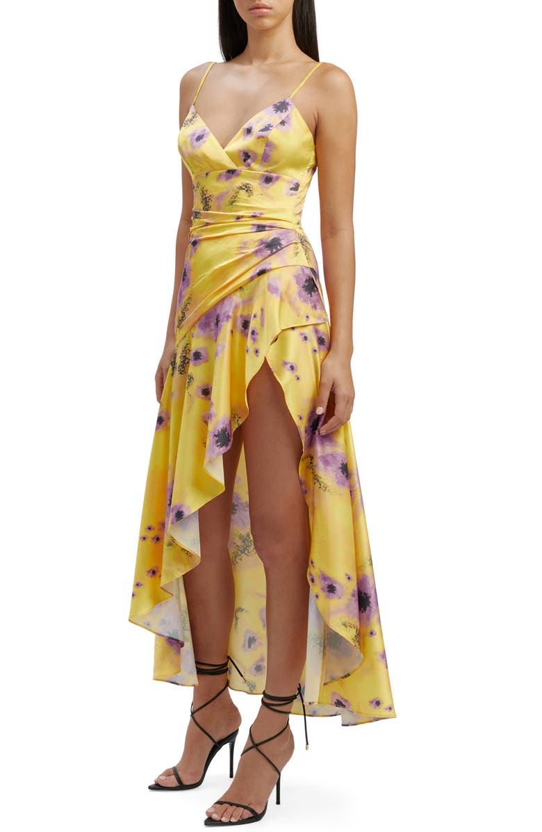 Bardot Sorella Floral High-Low Cocktail Dress | Nordstromrack
