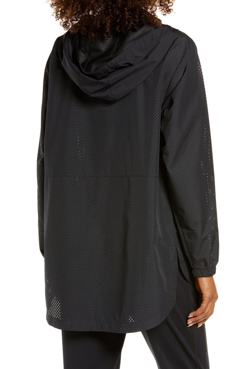 Zella Perforated Packable Hooded Anorak | Nordstromrack