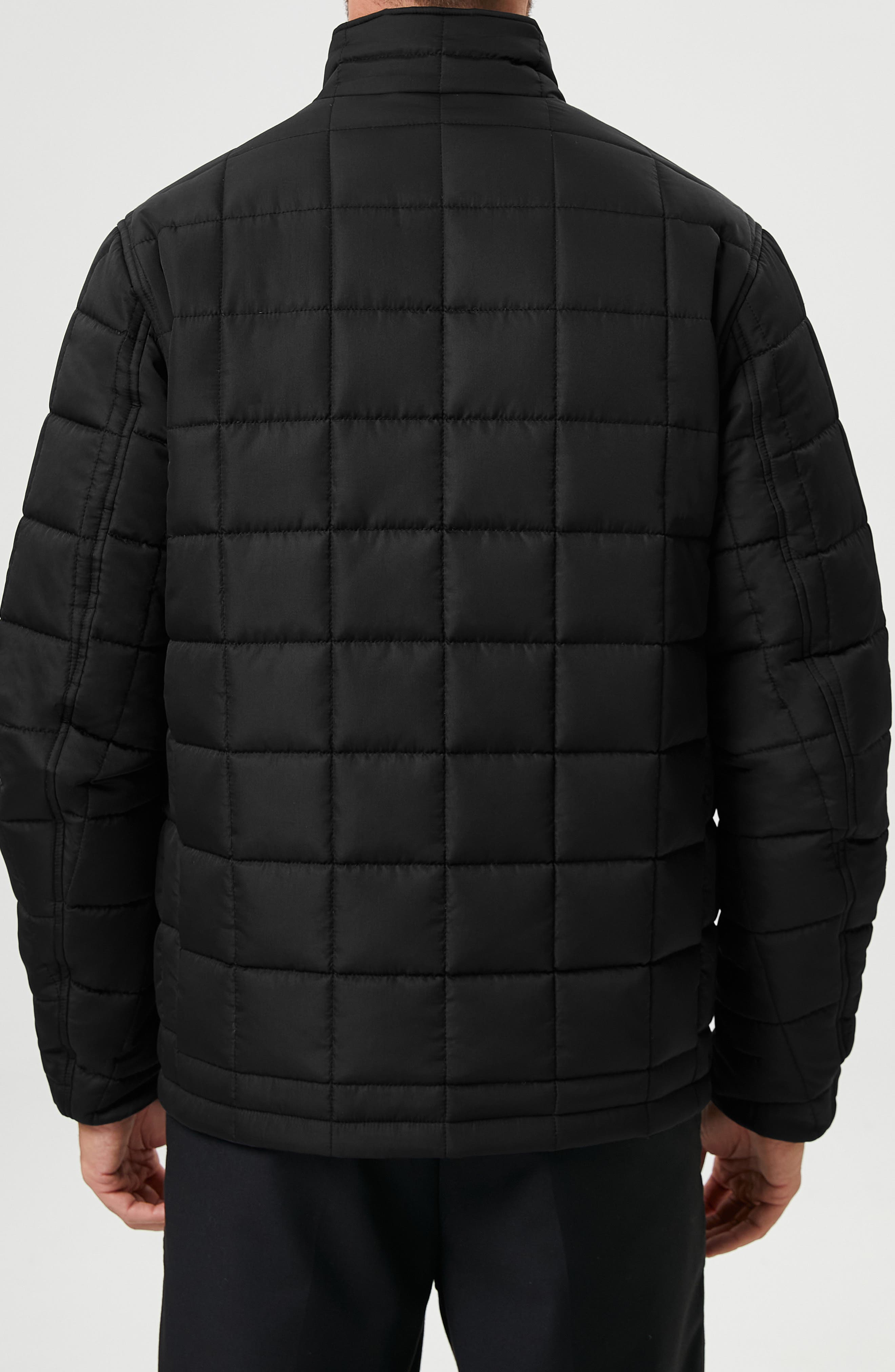 HAWKE & CO Box Quilt Hooded Puffer Jacket | Nordstromrack