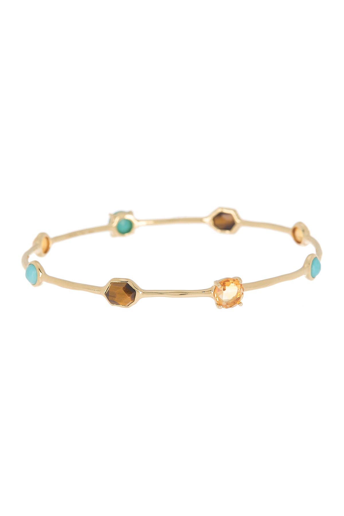 Ippolita 18K Gold Rock Candy Gemstone Bangle Bracelet | Nordstromrack