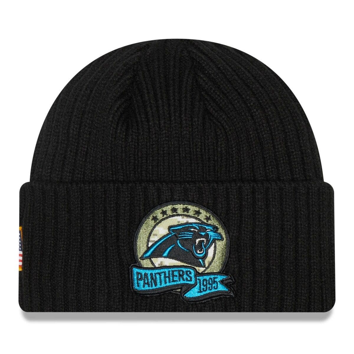 New Era Youth New Era Black Carolina Panthers 2022 Salute To Service ...