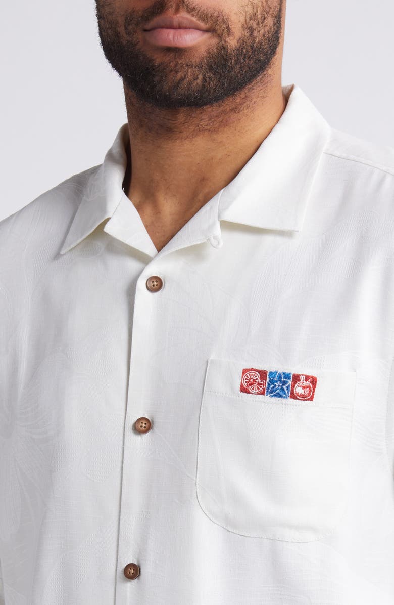 Tommy Bahama Sips & Stripes Forever Silk Camp Shirt | Nordstromrack