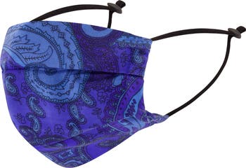 Bien Abyé Adult Paisley Silk Face Mask | Nordstrom