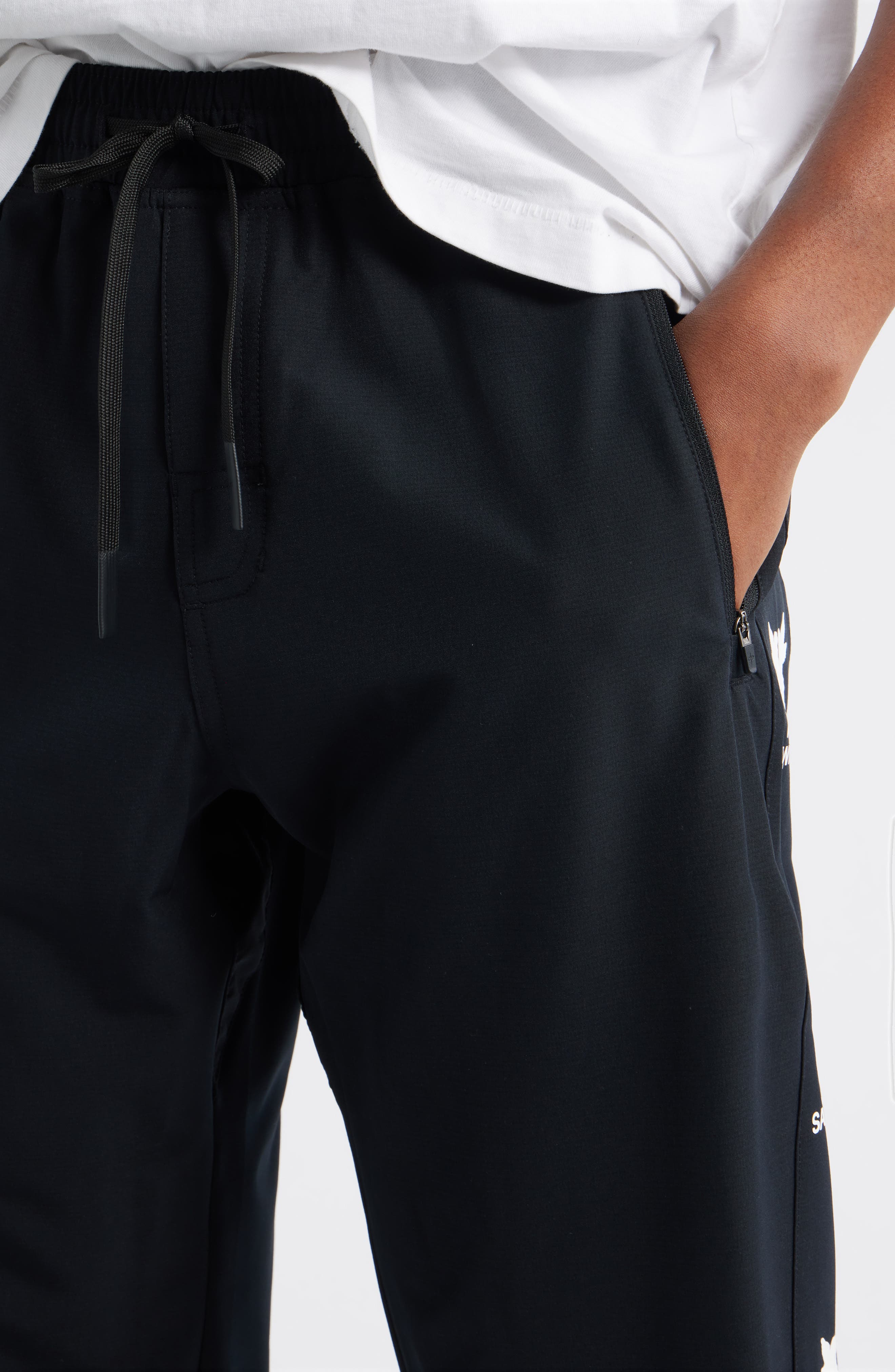SANTO STUDIO Tempo Faith Over Fear Tech Pants | Nordstrom