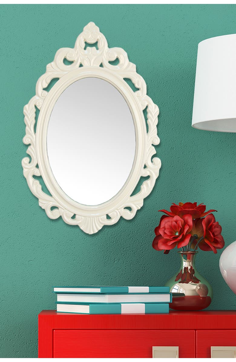 STRATTON HOME DECOR White Baroque Mirror | Nordstromrack