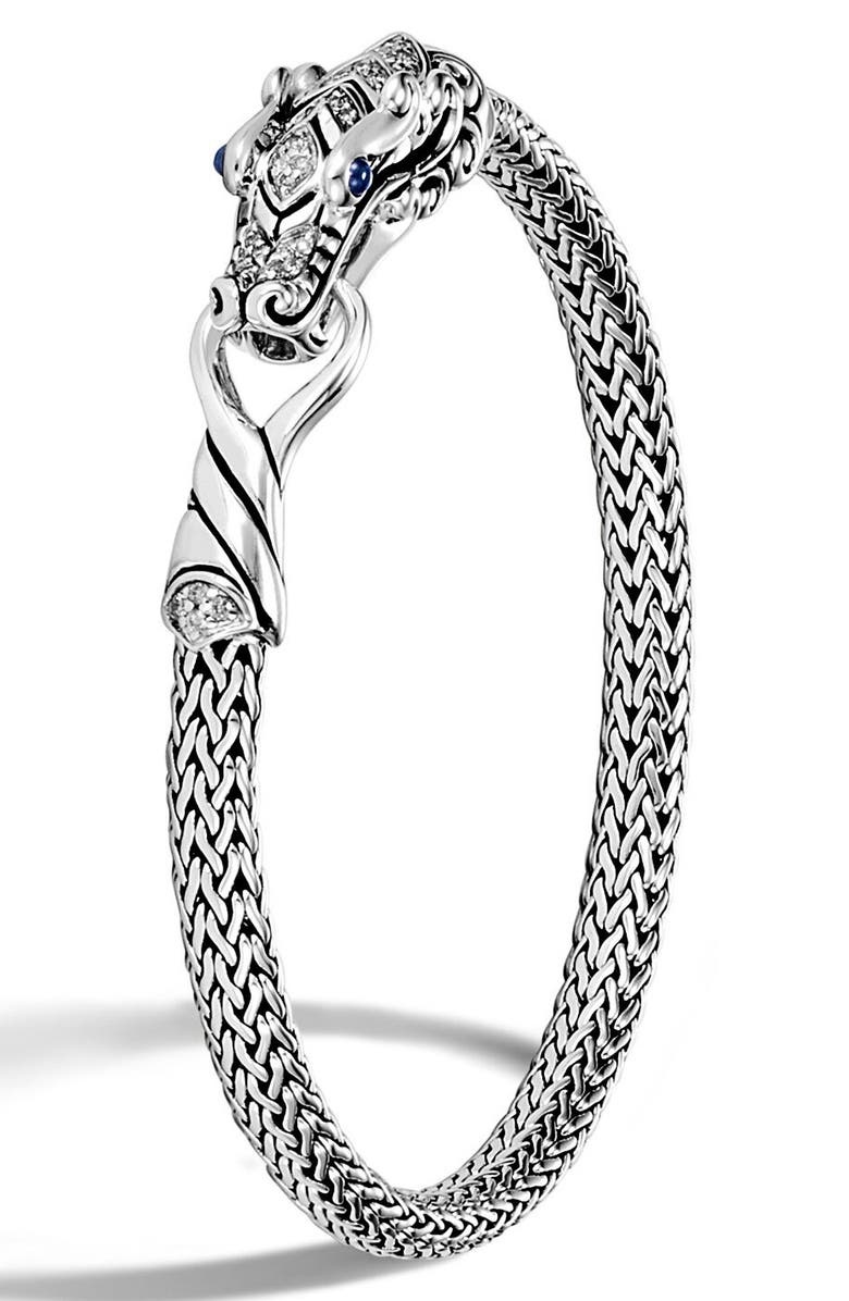 John Hardy Legends Naga 5mm Diamond Pavé Bracelet | Nordstromrack