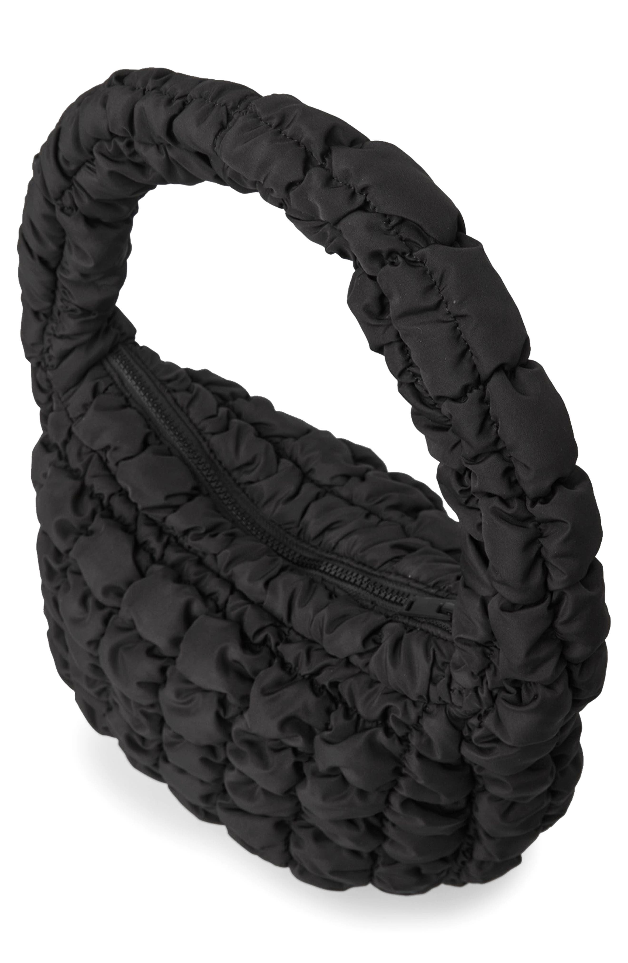 COS Quilted Recycled Polyester Shoulder Bag | Nordstrom