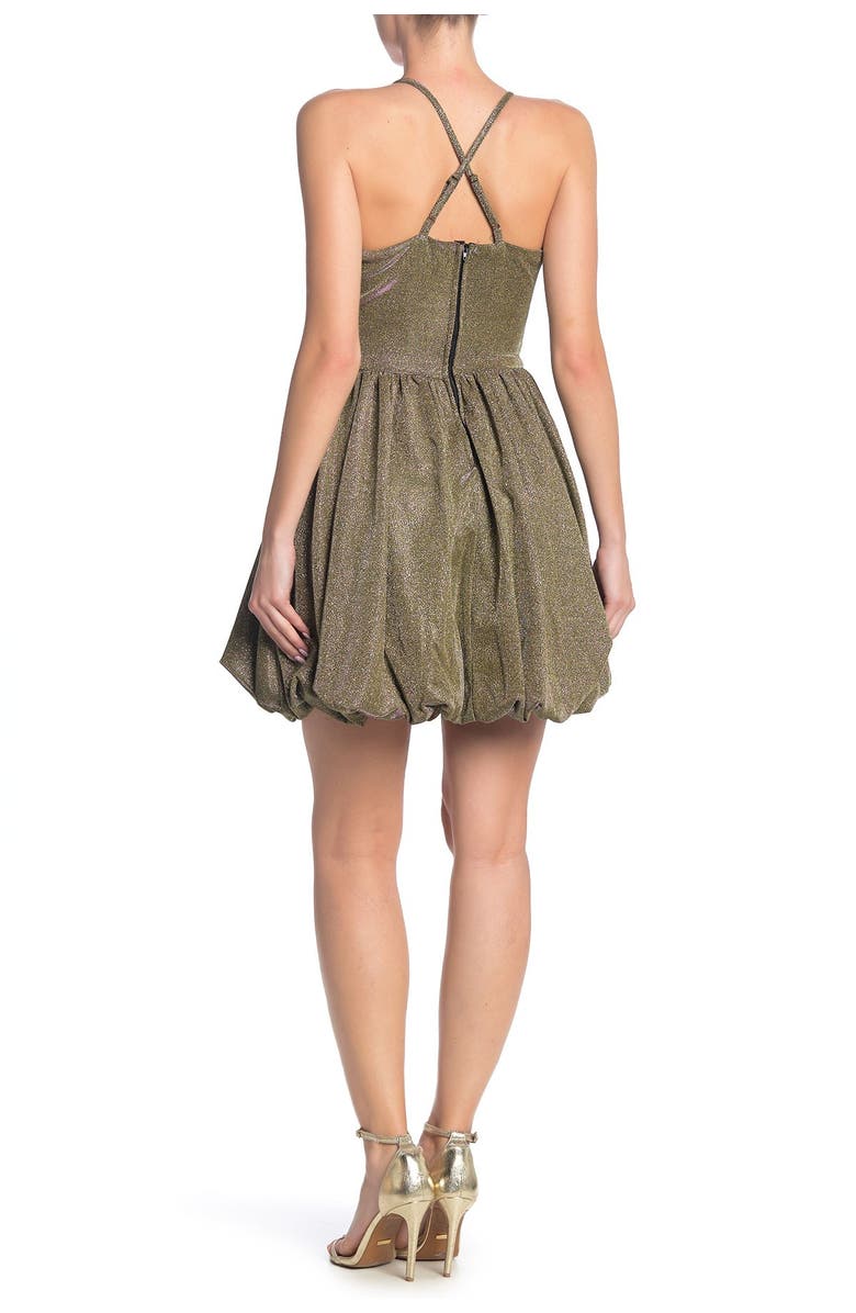 BAILEY BLUE Fairy Dust Bubble Hem Mini Dress | Nordstromrack