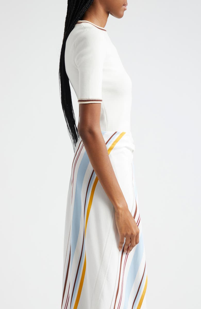 A.L.C. Janie Crochet Trim T-Shirt | Nordstromrack