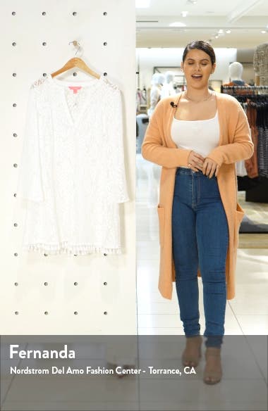 Lilly Pulitzer® Kizzy Lace Cover-Up Tunic | Nordstrom