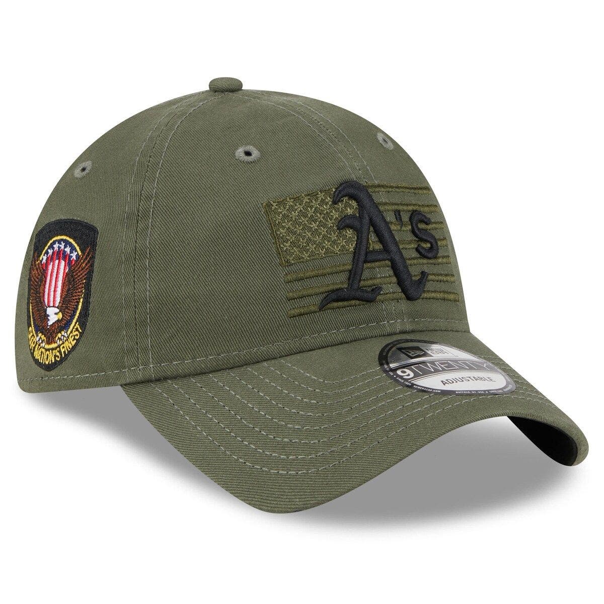 New Era Men's New Era Green Oakland Athletics 2023 Armed Forces Day ...