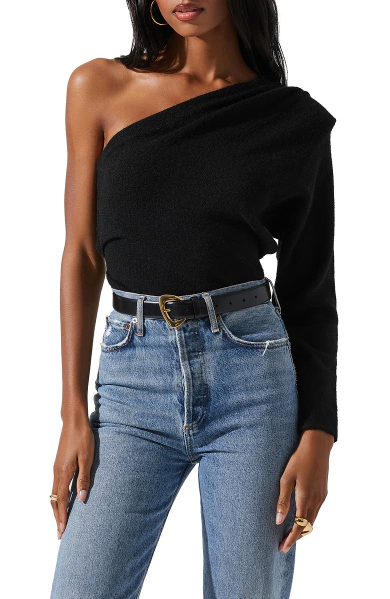 ASTR the Label Cosima One-Shoulder Sweater | Nordstromrack