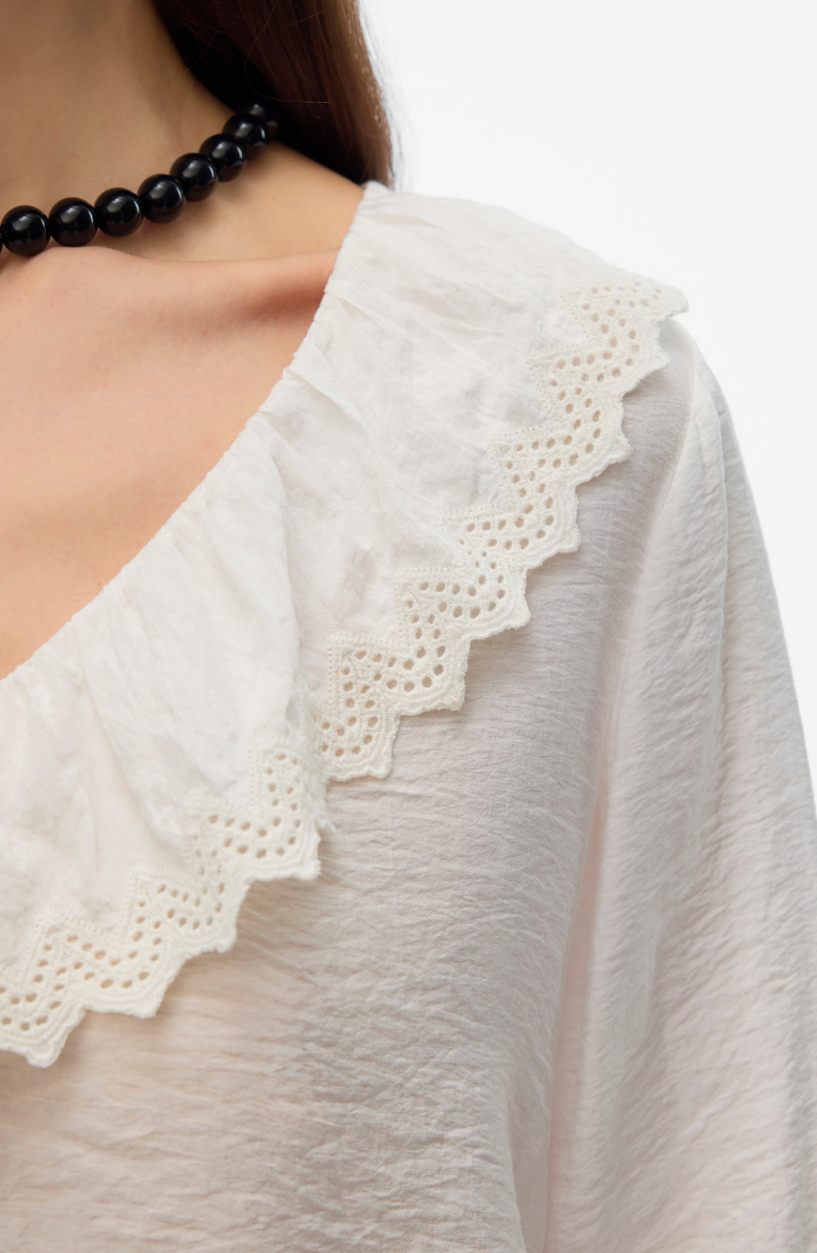 VERO MODA Billy Chelsea Collar Button-Up Shirt | Nordstrom