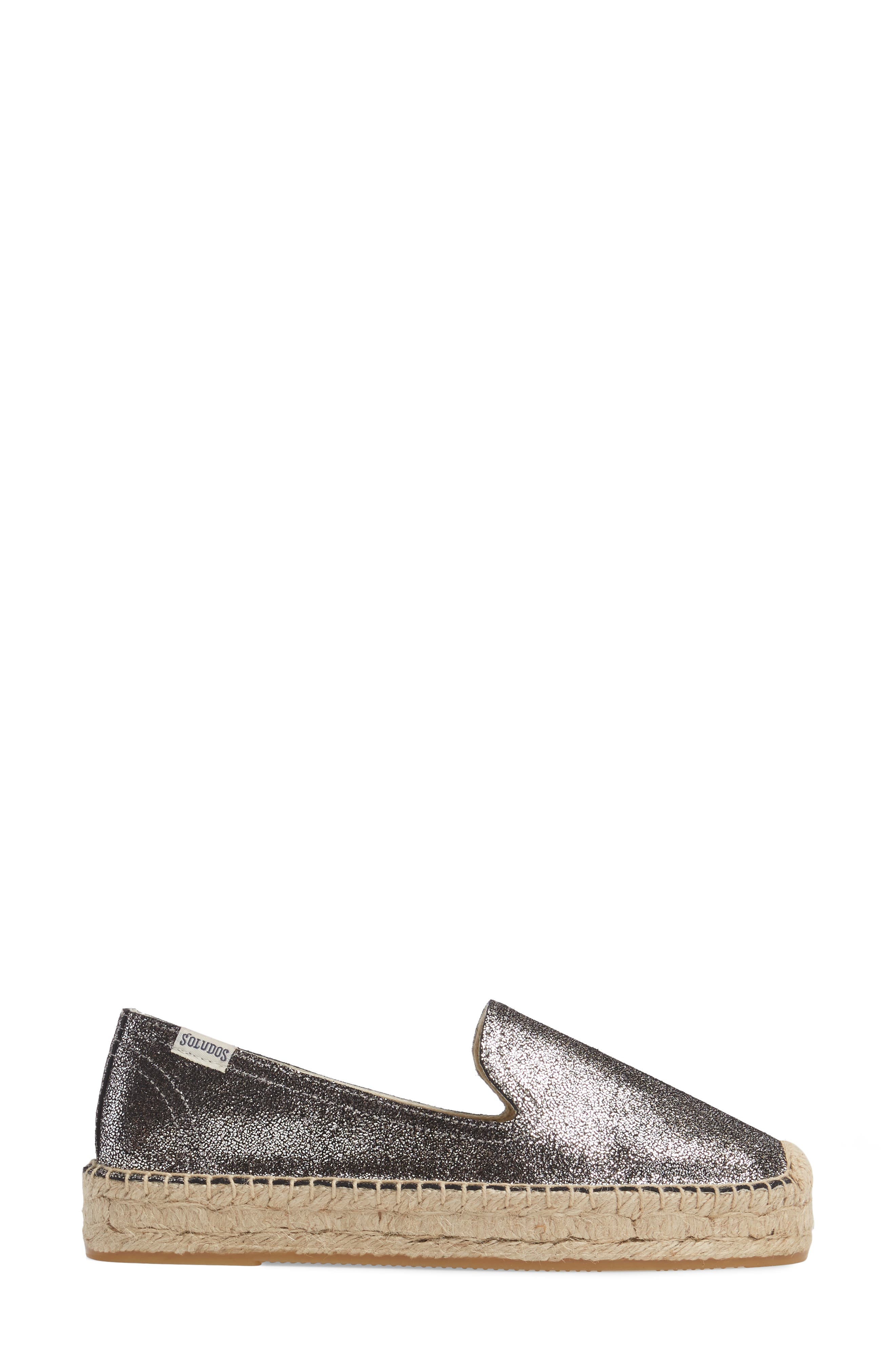 Soludos Metallic Espadrille (Women) | Nordstrom