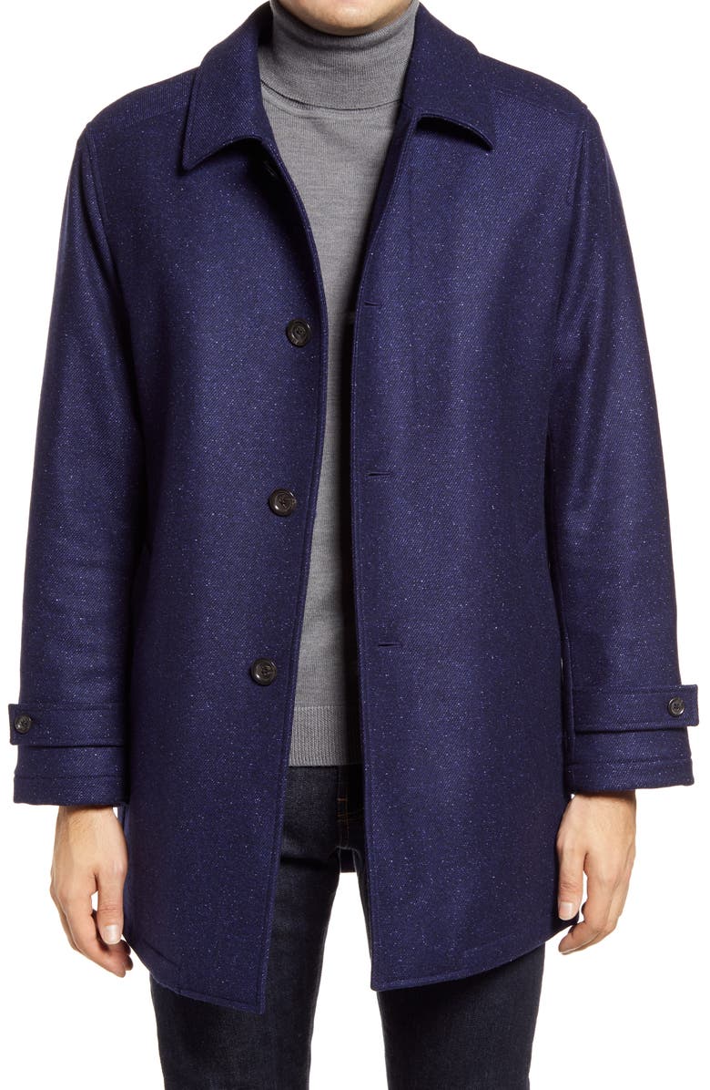 Jack Victor Colton Wool & Silk Car Coat | Nordstrom