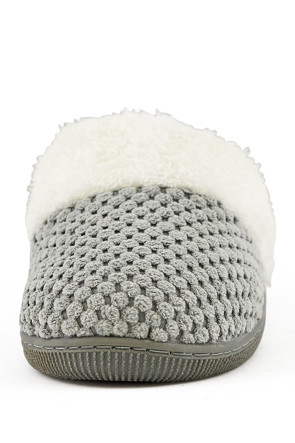 NEST FOOTWEAR Faux Fur Trimmed Clog Slipper | Nordstromrack