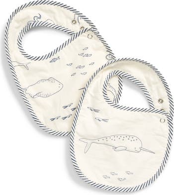 Pehr Life Aquatic 2-Pack Bibs | Nordstrom