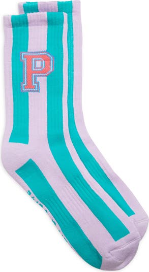 PEA N OLIVE P Varsity Crew Socks | Nordstrom