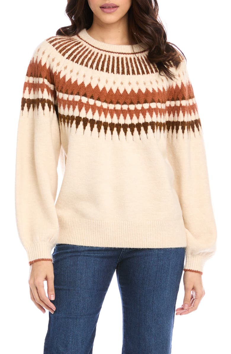 FIFTEEN TWENTY Fair Isle Sweater | Nordstrom