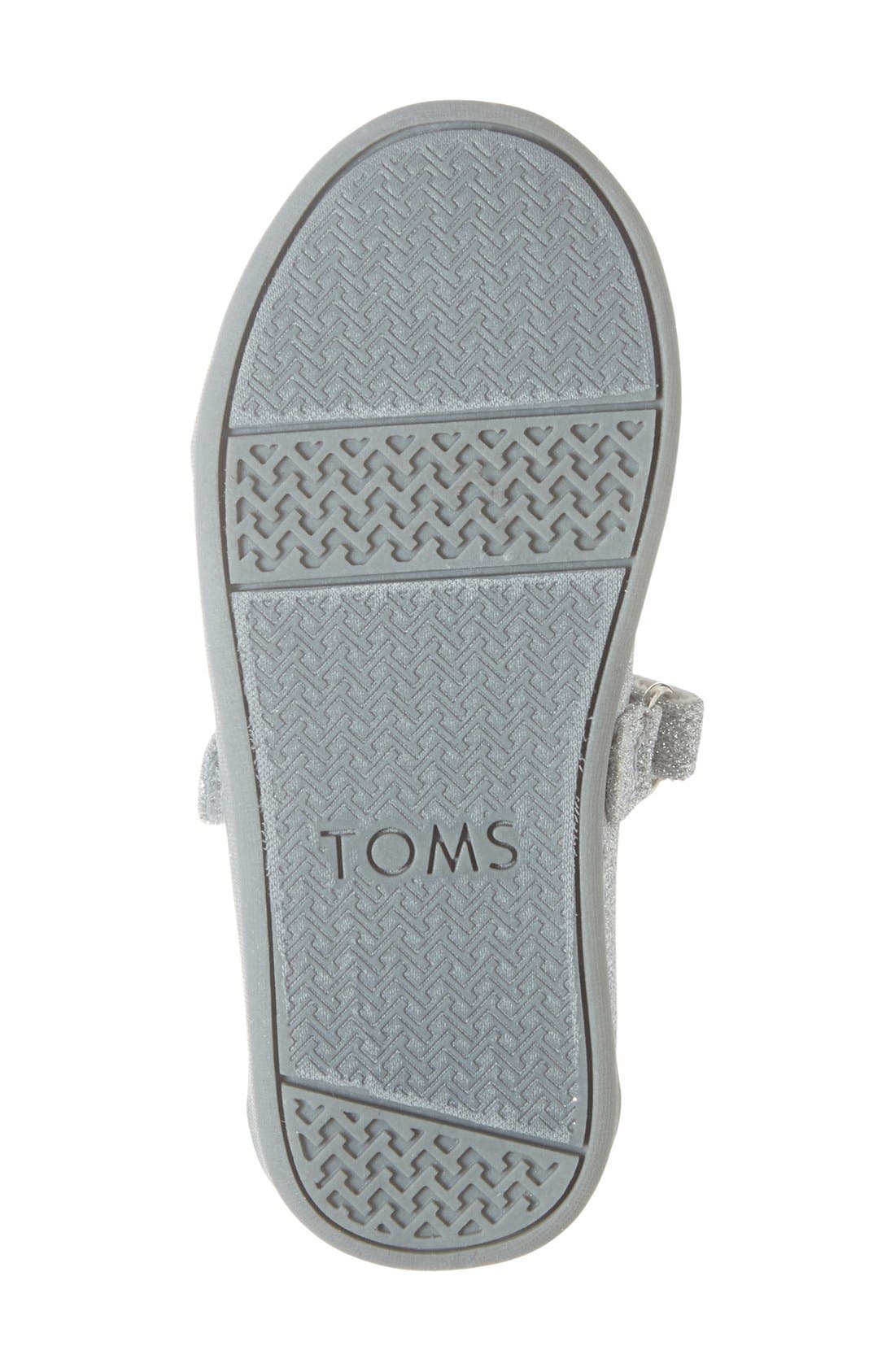 TOMS 'Tiny Glimmer' Mary Jane Flat | Nordstrom