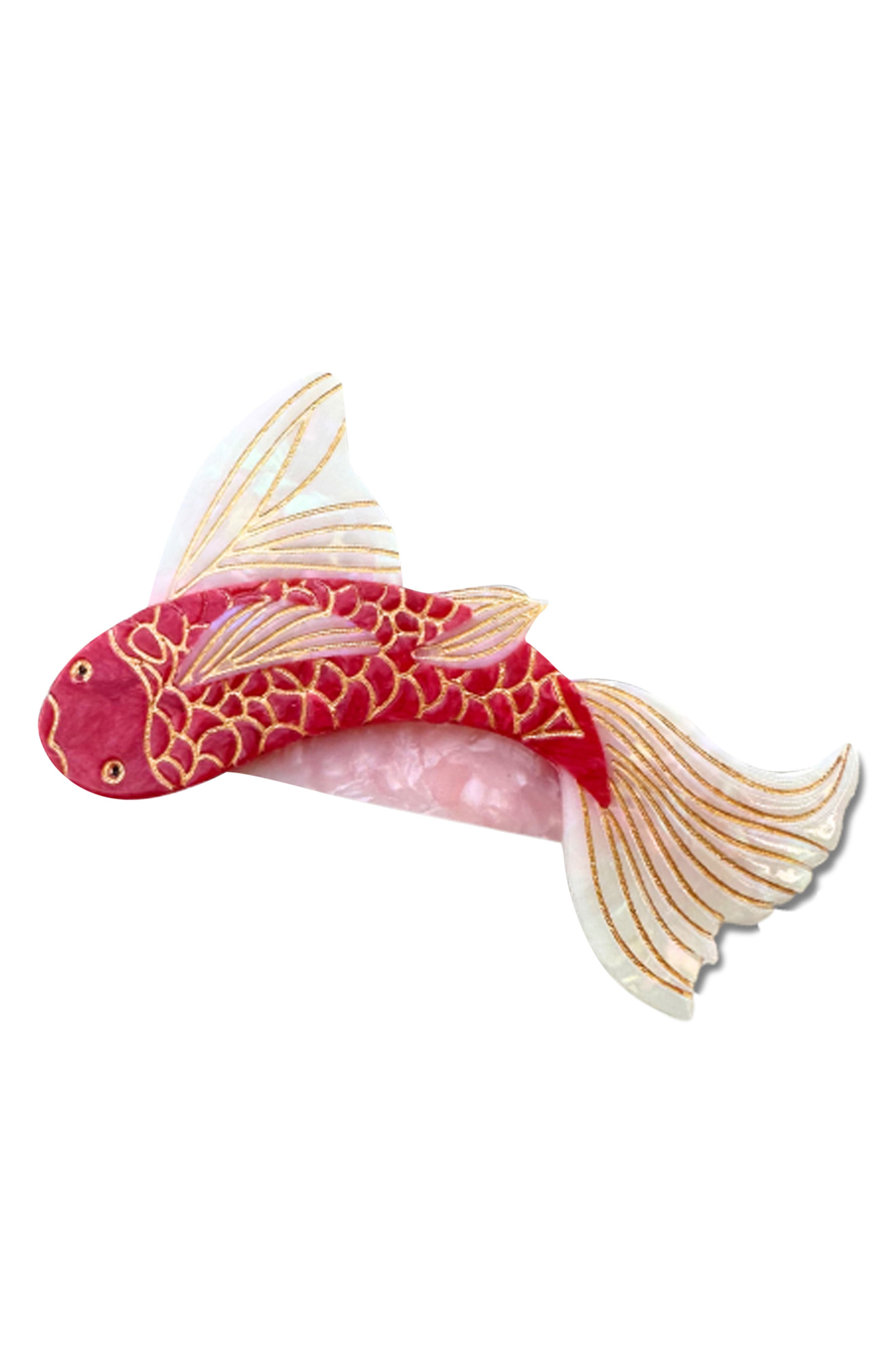 Solar Eclipse Koi Fish Barrette | Nordstrom