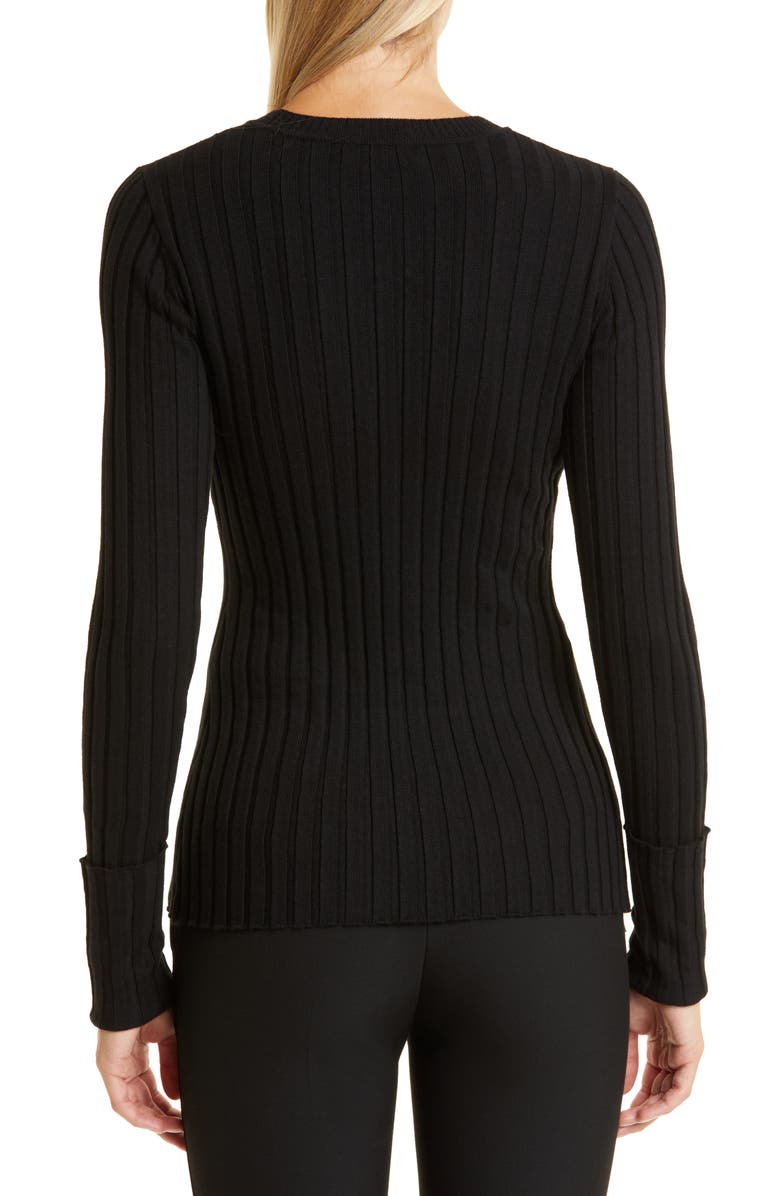 Capsule 121 The Centauri Colorblock Cotton & Cashmere Rib Sweater ...