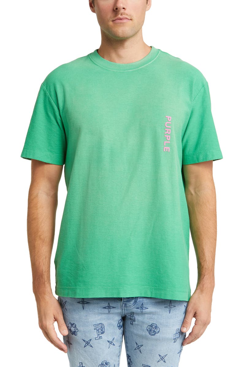 PURPLE BRAND Logo Cotton Graphic T-Shirt | Nordstromrack
