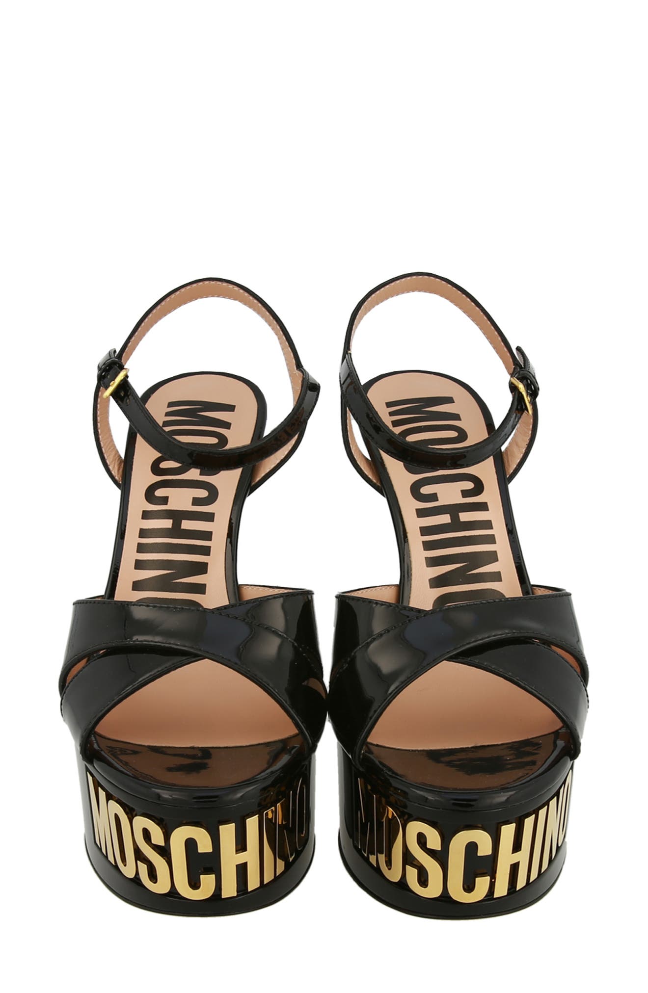 Moschino Logo Sole Platform Sandal (Women) | Nordstromrack