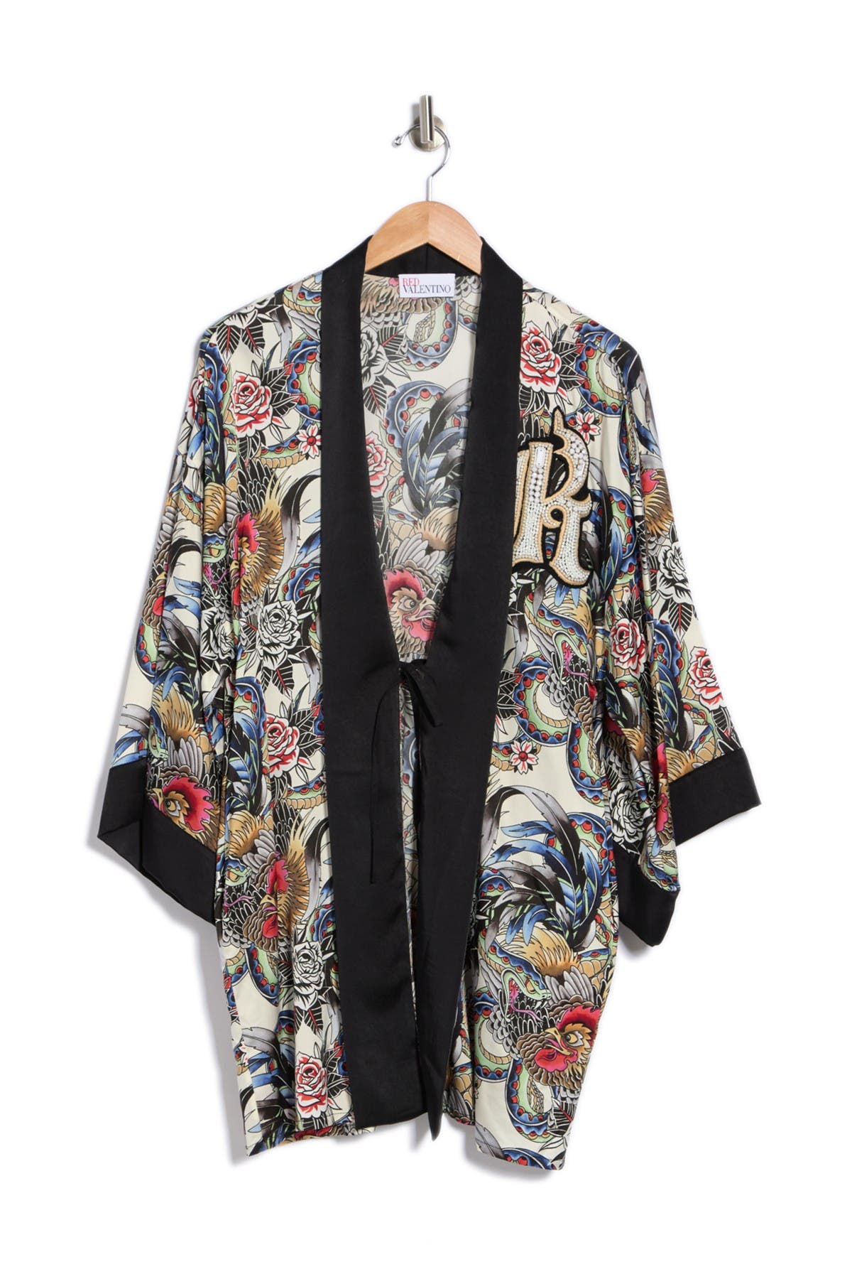RED Valentino Silk Blend Ruana | Nordstromrack