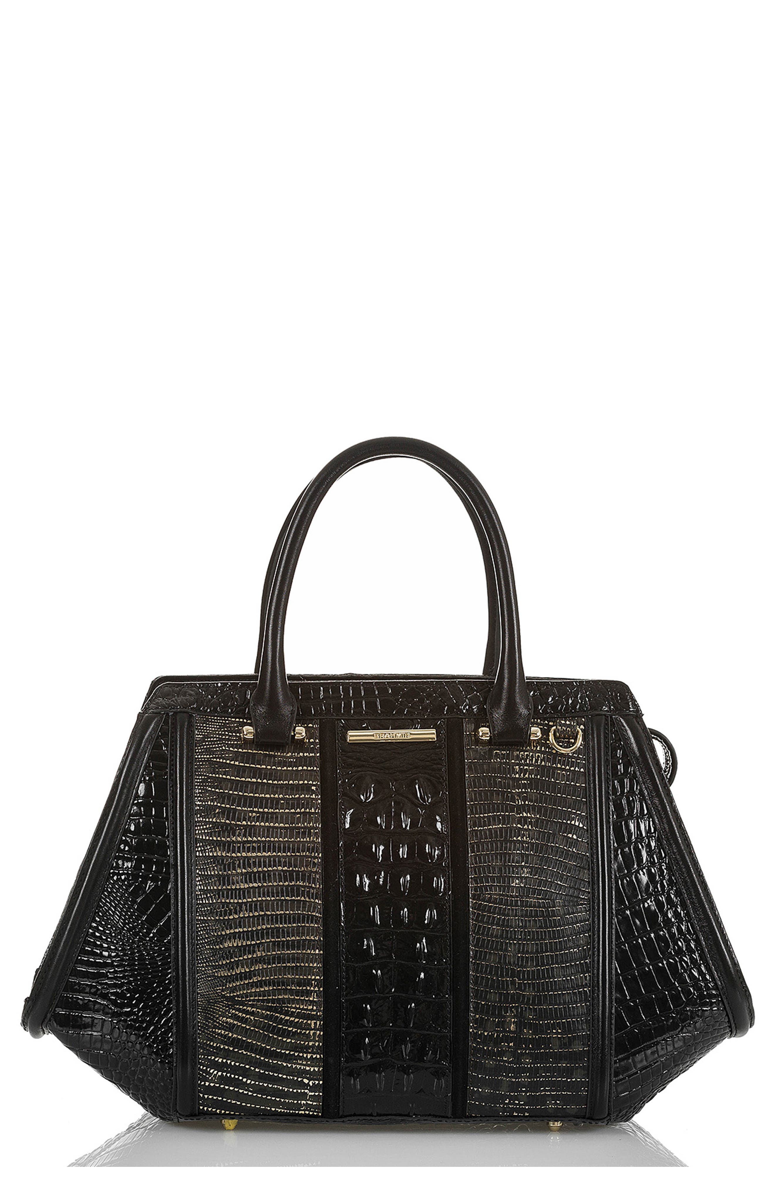 Brahmin Arden Embossed Leather Satchel | Nordstrom