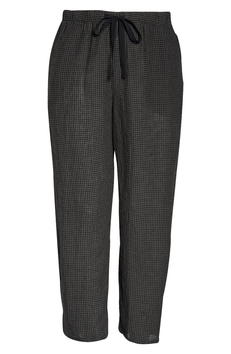 Eileen Fisher Puckered Organic Linen Ankle Pants | Nordstromrack