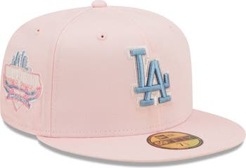 New Era Men's New Era Pink/Sky Blue Los Angeles Dodgers Dodger Stadium ...
