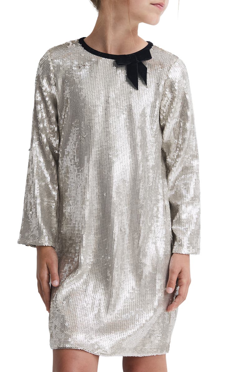 Reiss Kids' Leon Sequin Dress | Nordstromrack