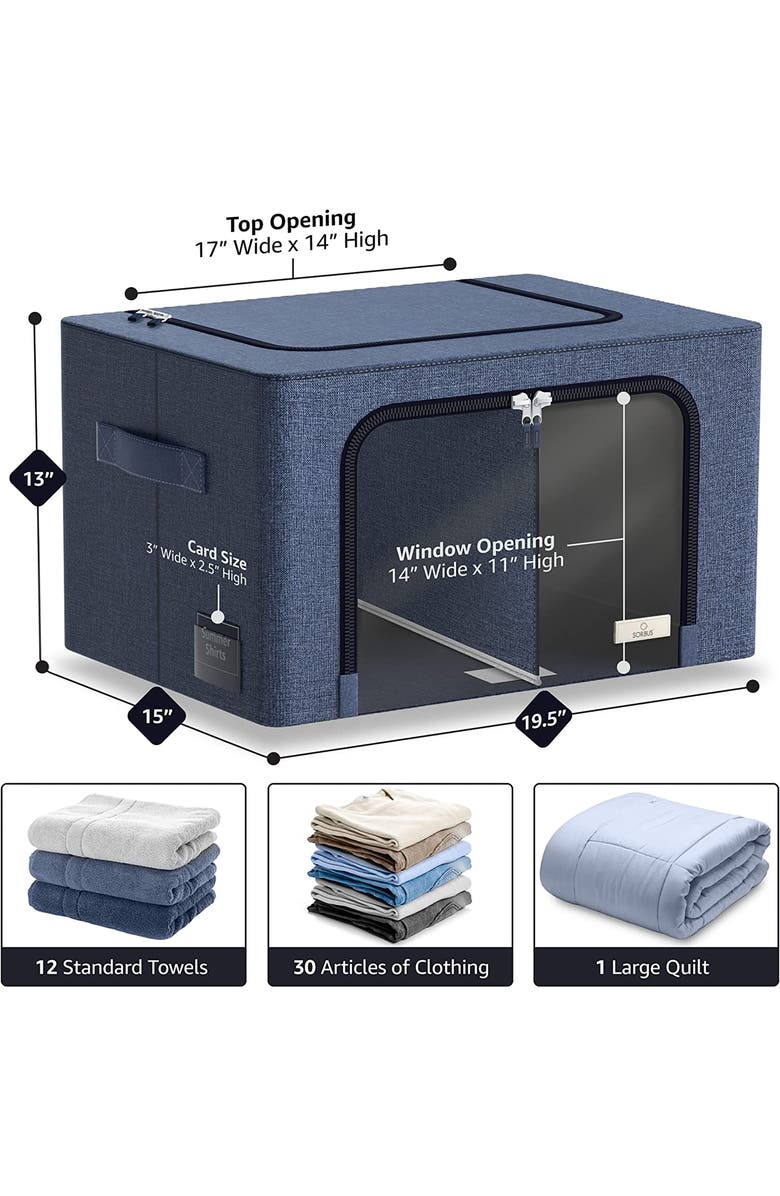 SORBUS Zip Storage Bin | Nordstromrack