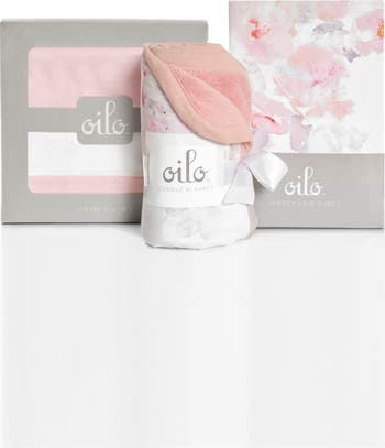 Oilo Prim Cuddle Blanket, Crib Skirt & Crib Sheet Set | Nordstrom