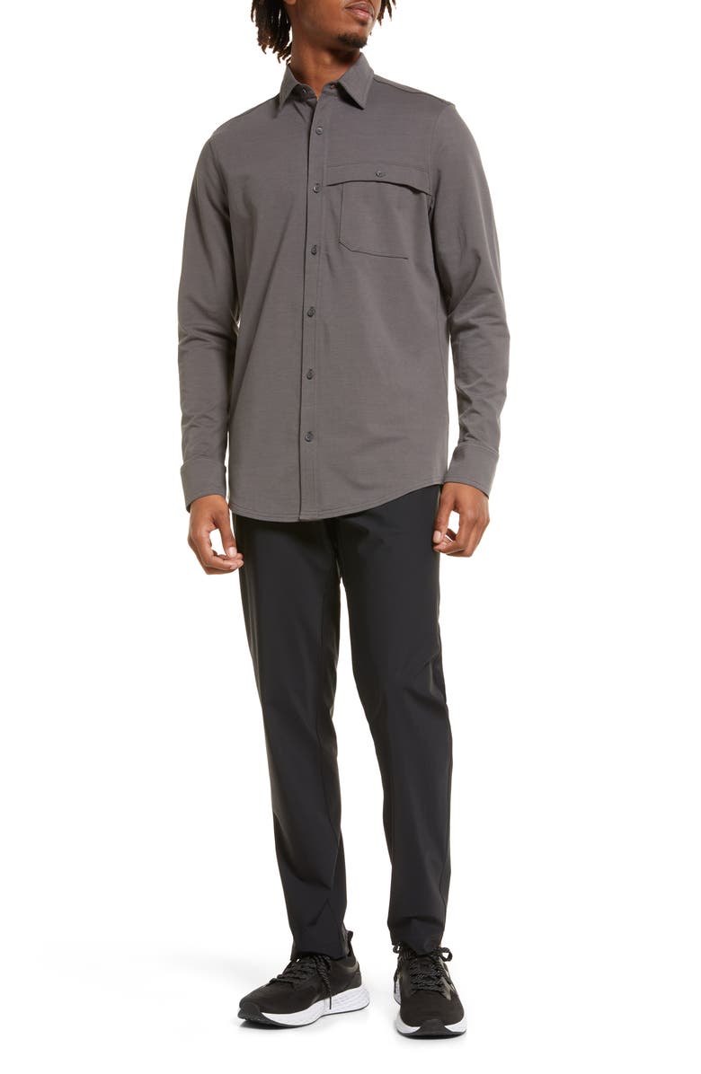 Zella Expedition Performance Button-Up Shirt | Nordstromrack