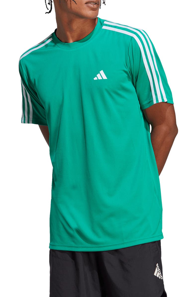 adidas Train Base 3-Stripe T-Shirt | Nordstromrack