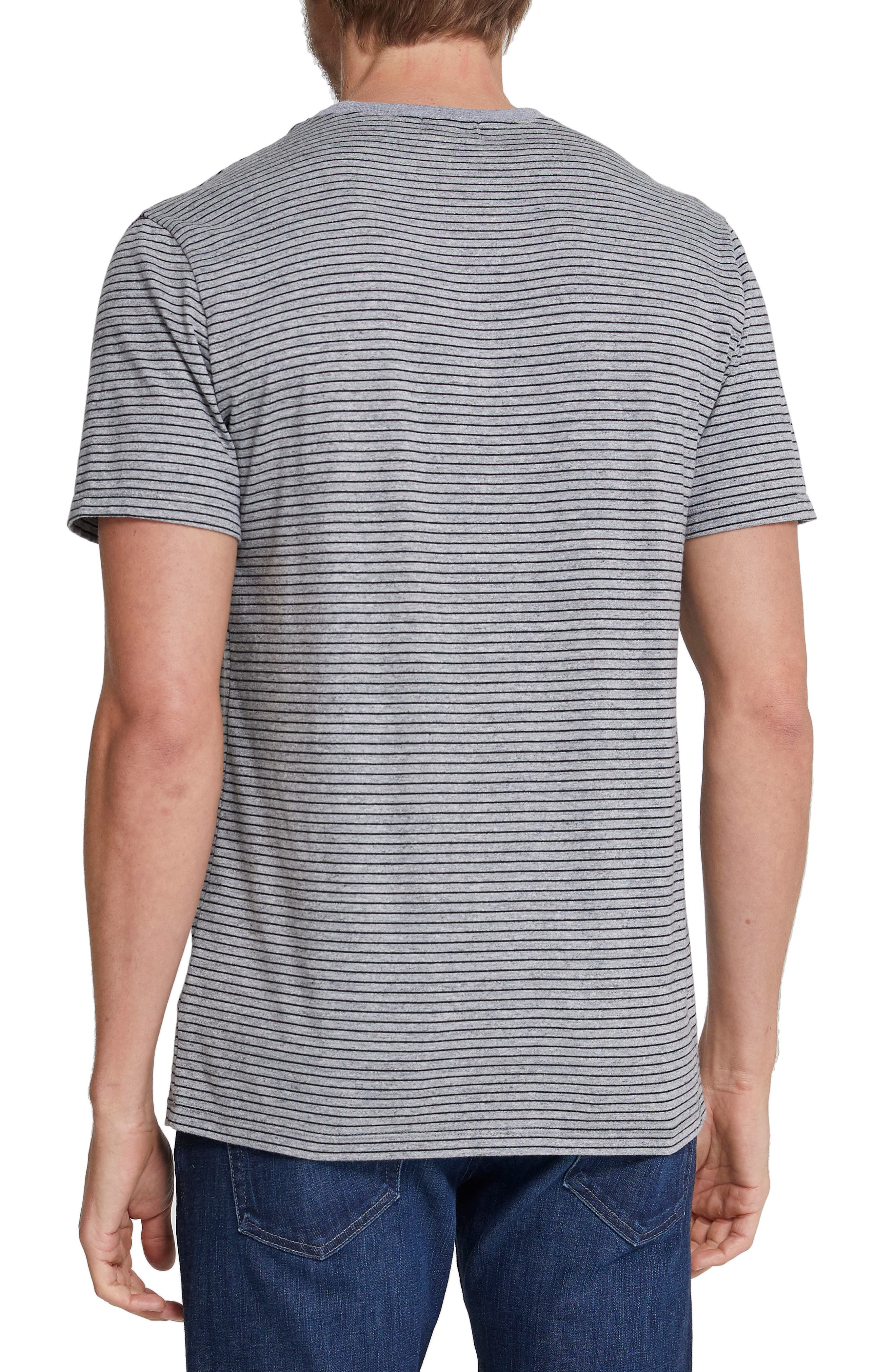 AG Bryce Stripe Crewneck Cotton T-Shirt | Nordstromrack
