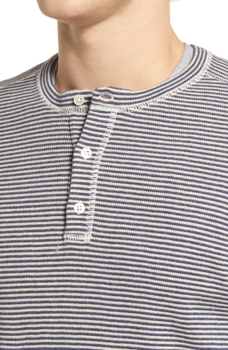 Bonobos Men's Stripe Thermal Knit Cotton Henley | Nordstrom