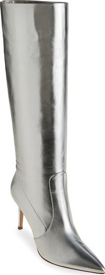 Gianvito Rossi Metallic Tall Boot (Women) | Nordstromrack