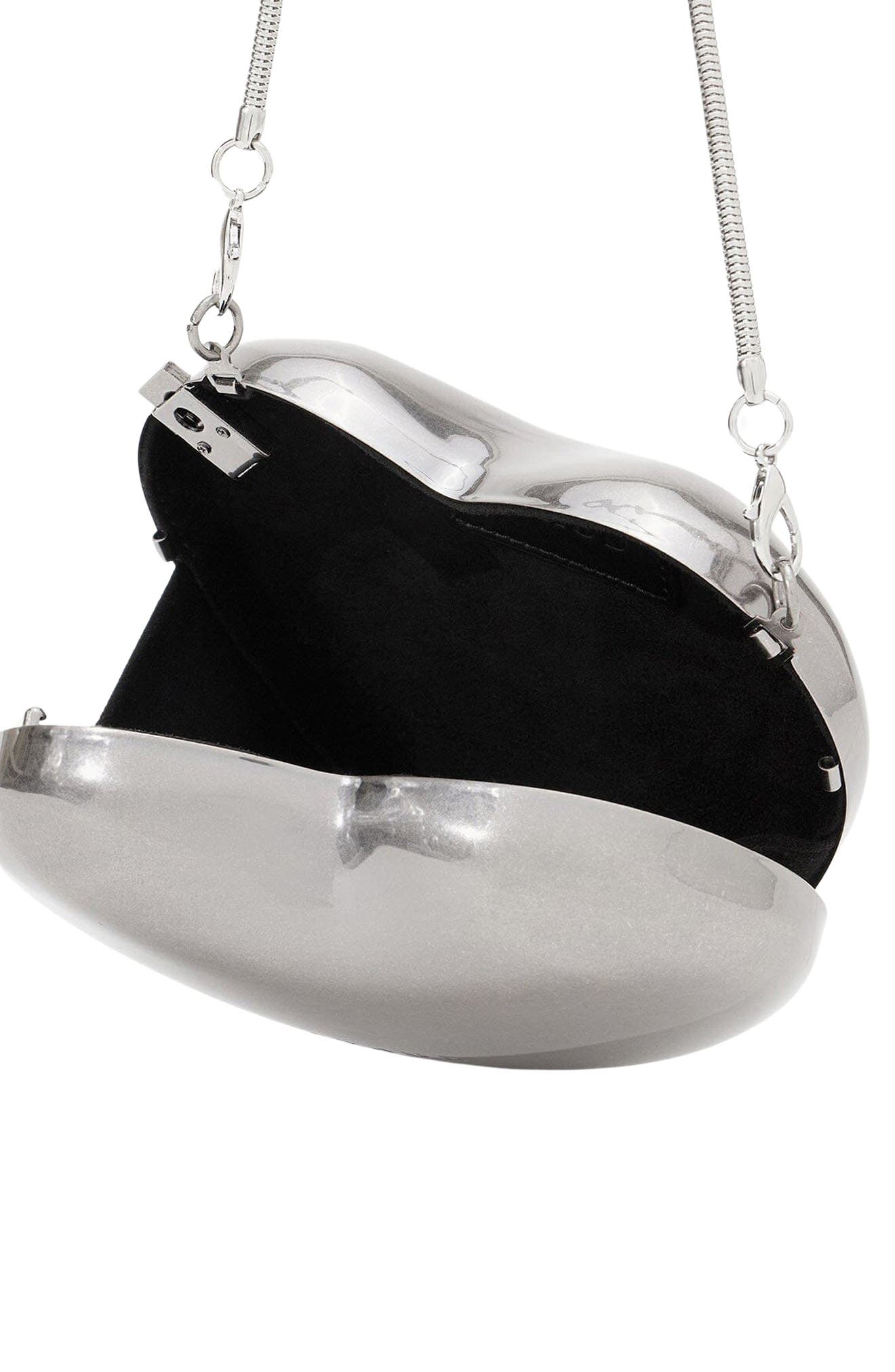 STAUD Metal Heart Clutch | Nordstromrack