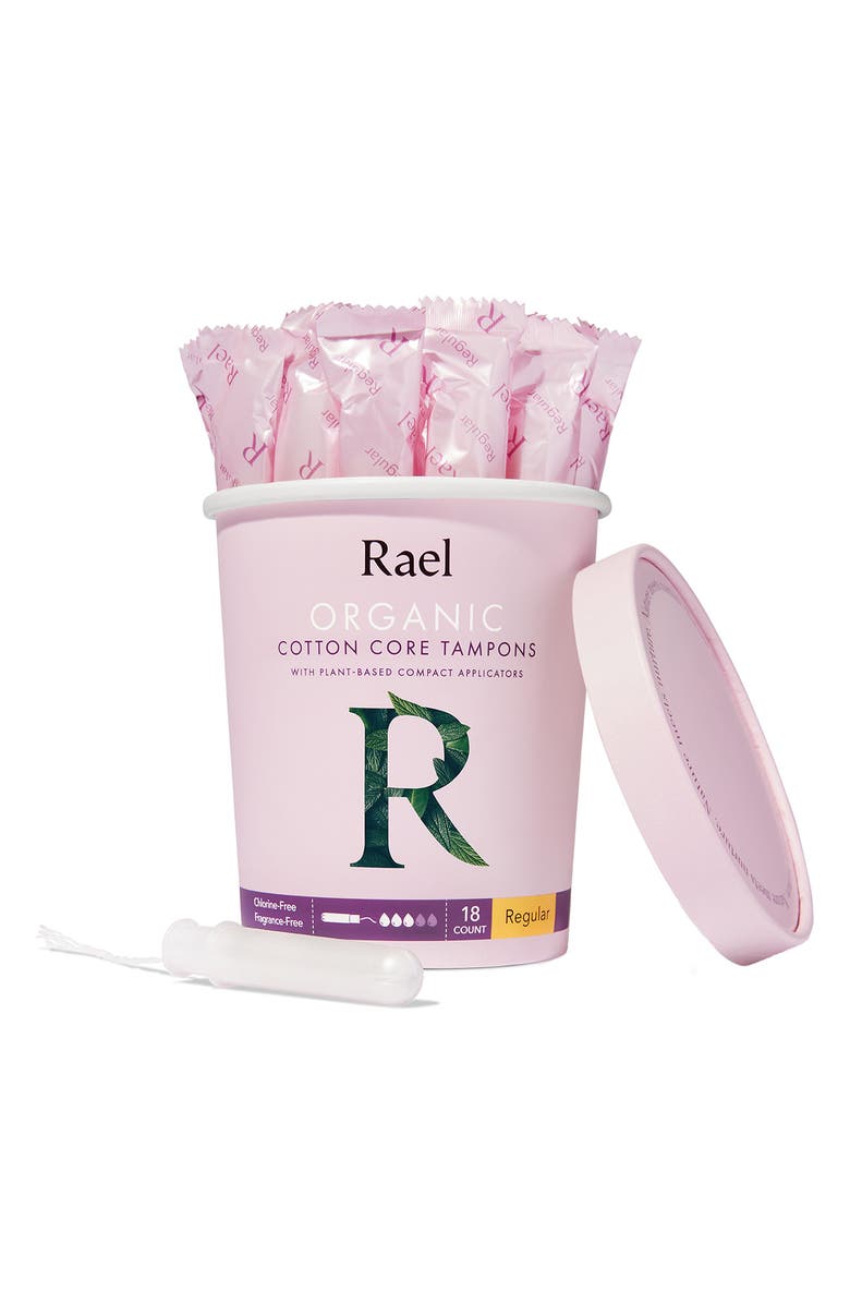 Rael Regular Organic Cotton Core Tampons | Nordstrom
