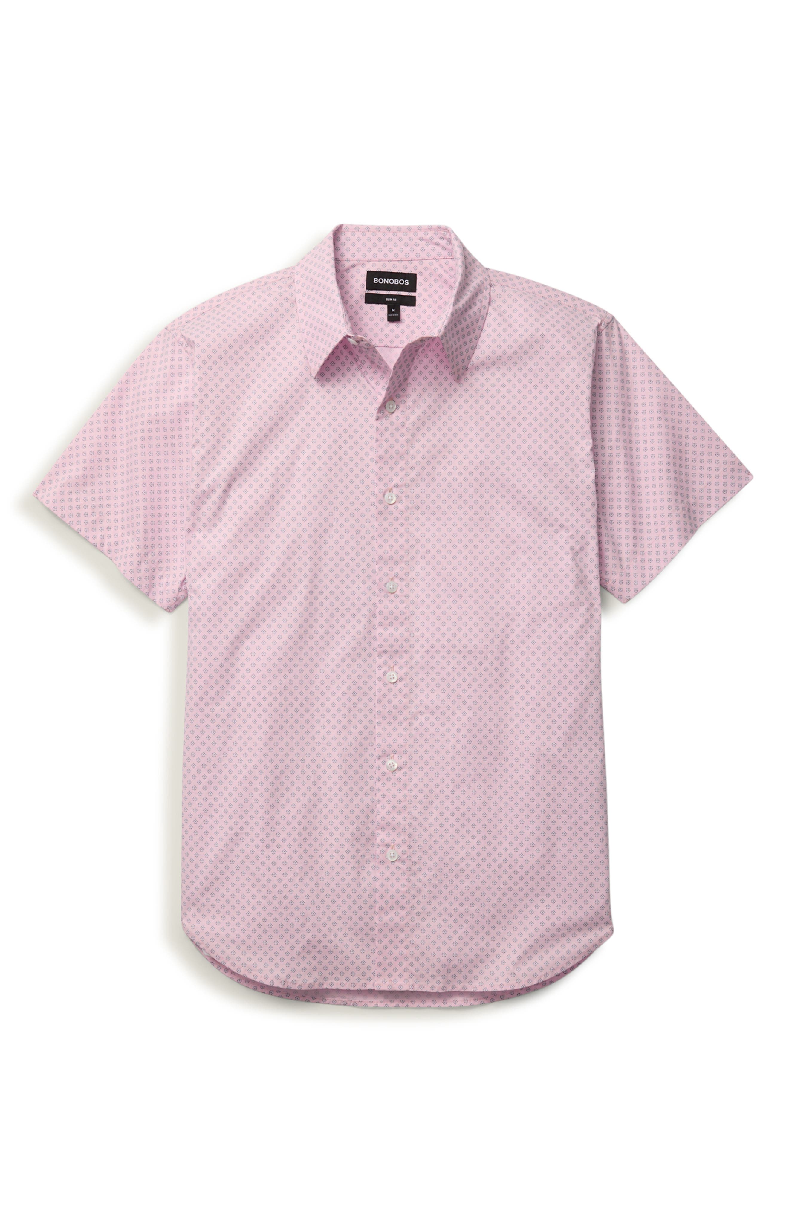 Bonobos Seine Foulard Slim Fit Short Sleeve Button-Up Shirt | Nordstromrack